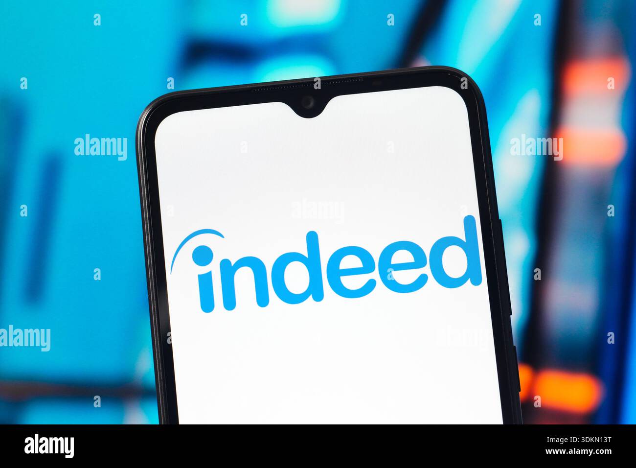 Canada. 1st Feb, 2026. In this photo illustration, the Indeed logo is ...