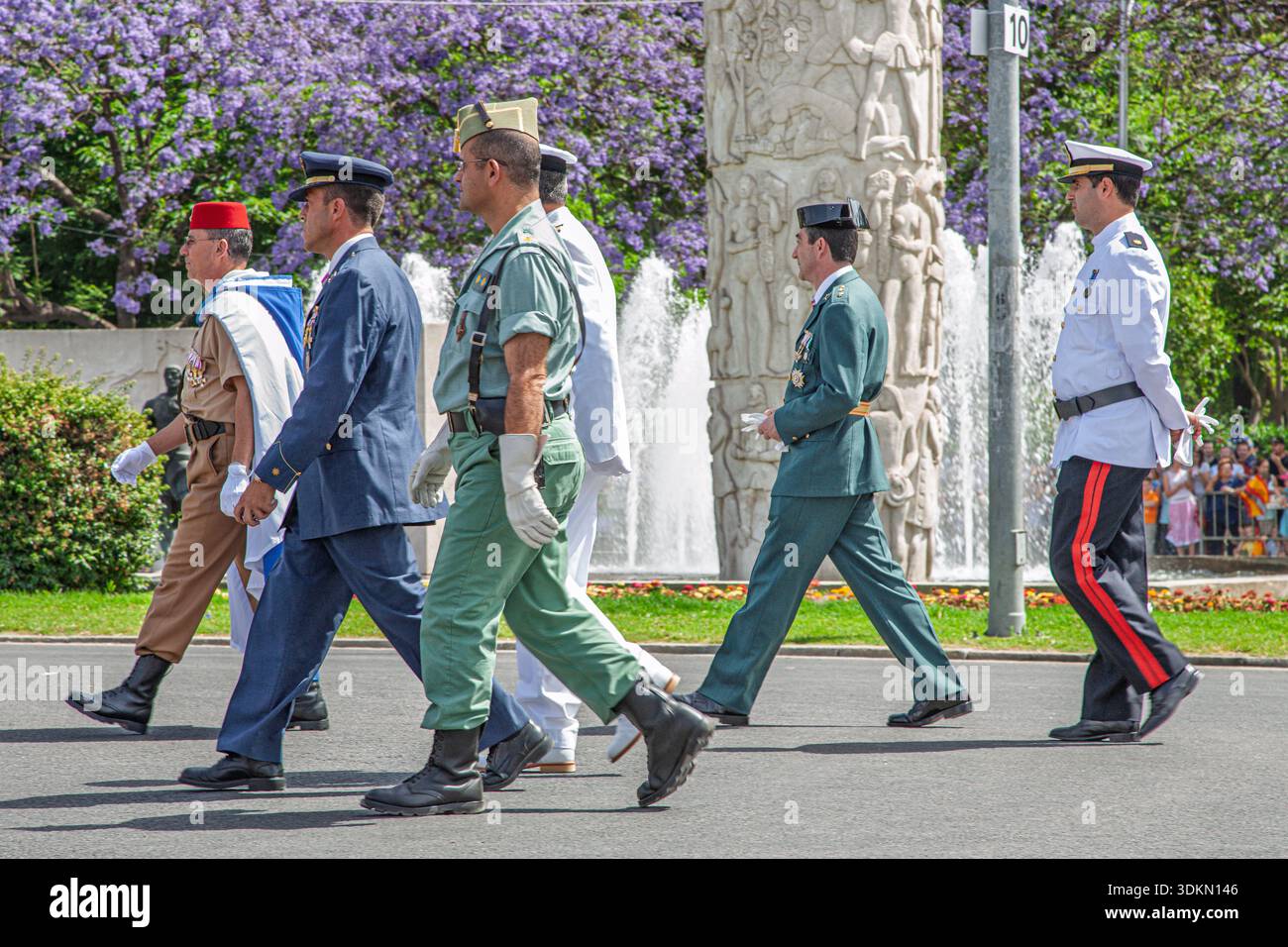 Military units participate in hi-res stock photography and images - Alamy