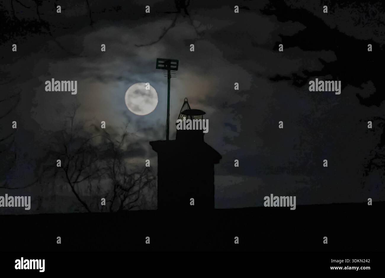 Snow moon 2026 hi-res stock photography and images - Alamy