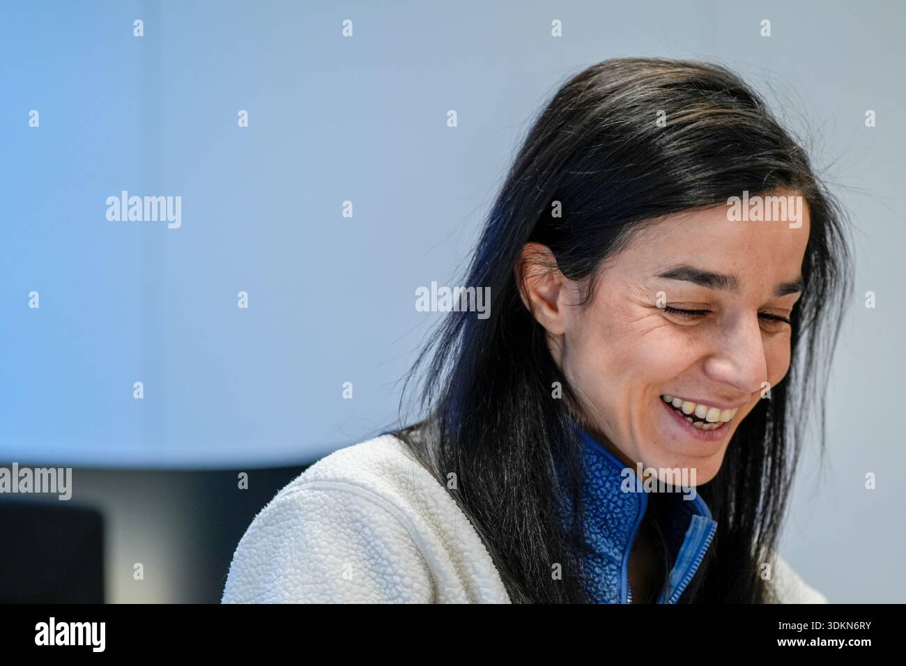 Oslo 20260128. Sports President Zaineb Al-Samarai, has many sporting ...