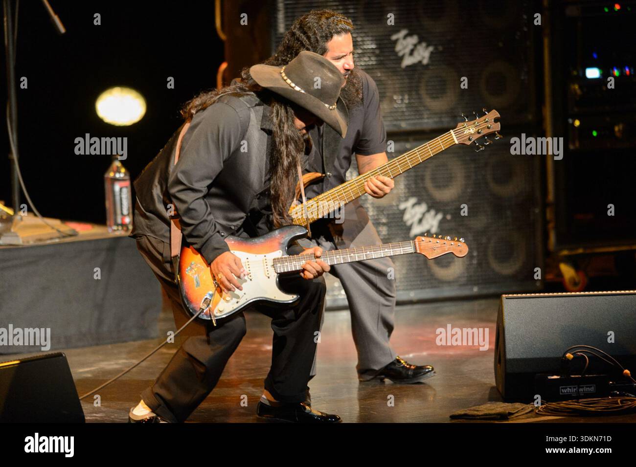 Henry Garza and Jojo Garza perform with Los Lonely Boys in Fort ...