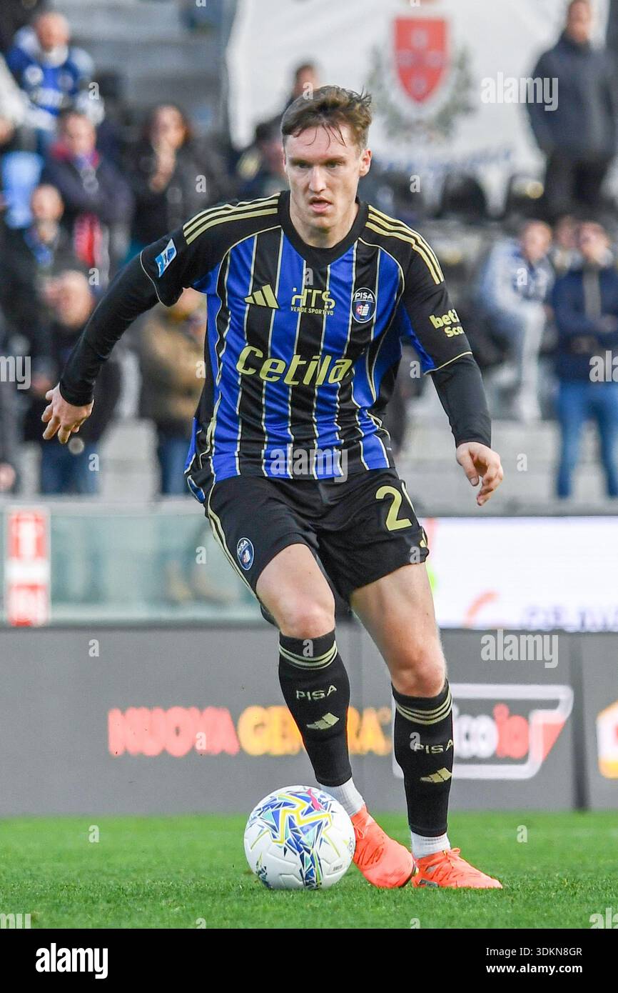 Michael Aebischer (Pisa) during Pisa SC vs US Sassuolo, Italian soccer ...