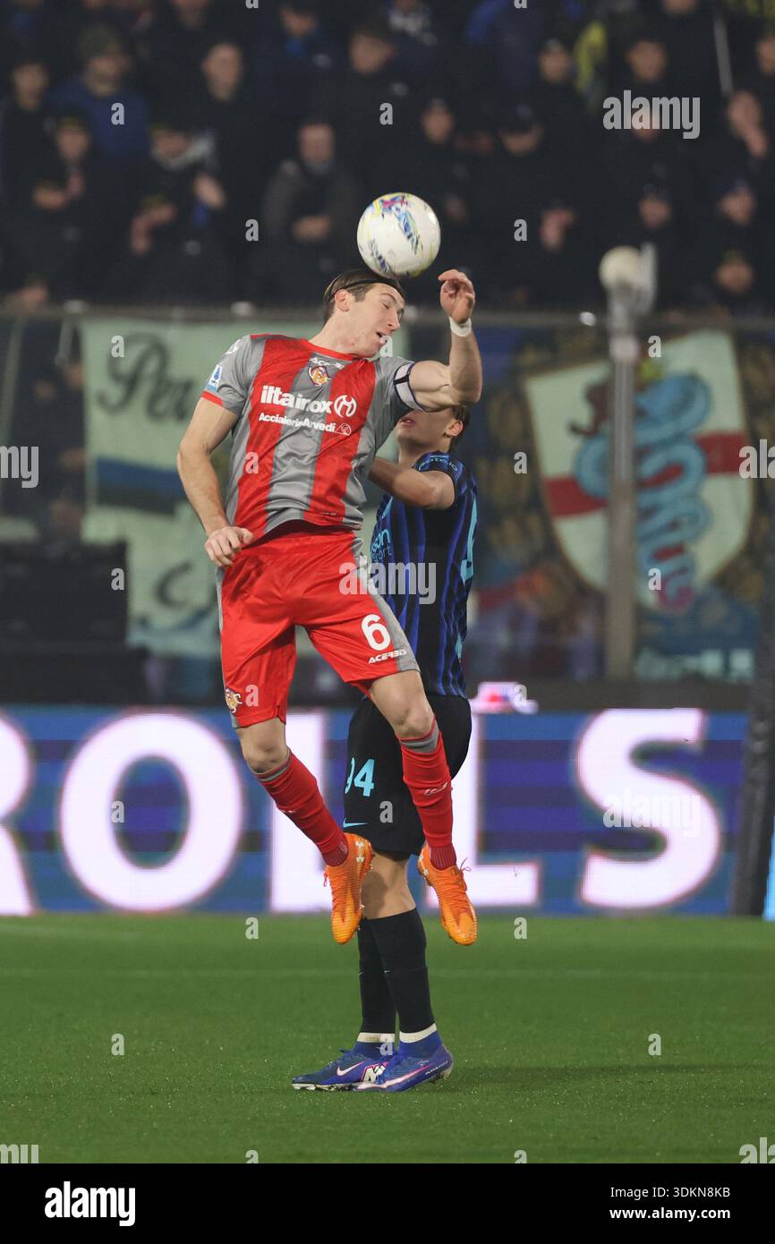Cremonese's Federico Baschirotto during the Serie A soccer match ...