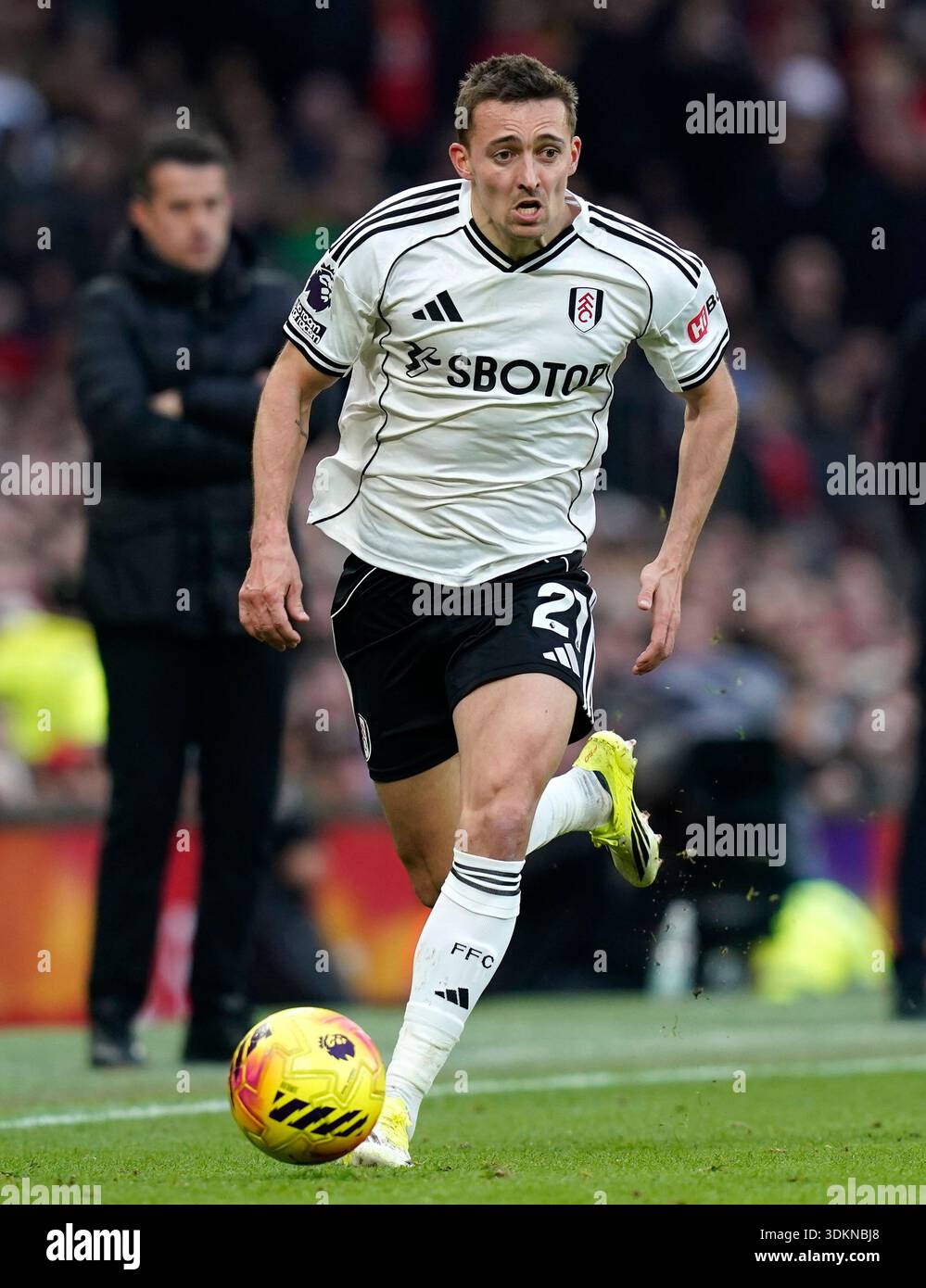 Manchester, England, 1st February 2026. Timothy Castagne of Fulham ...