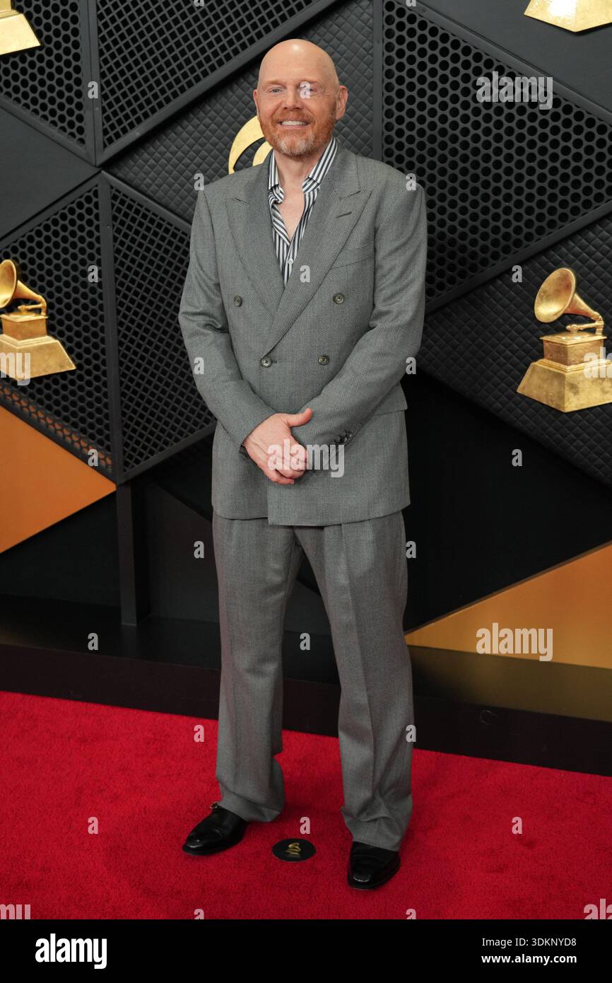 Bill Burr arrives at the 68th annual Grammy Awards on Sunday, Feb. 1 ...