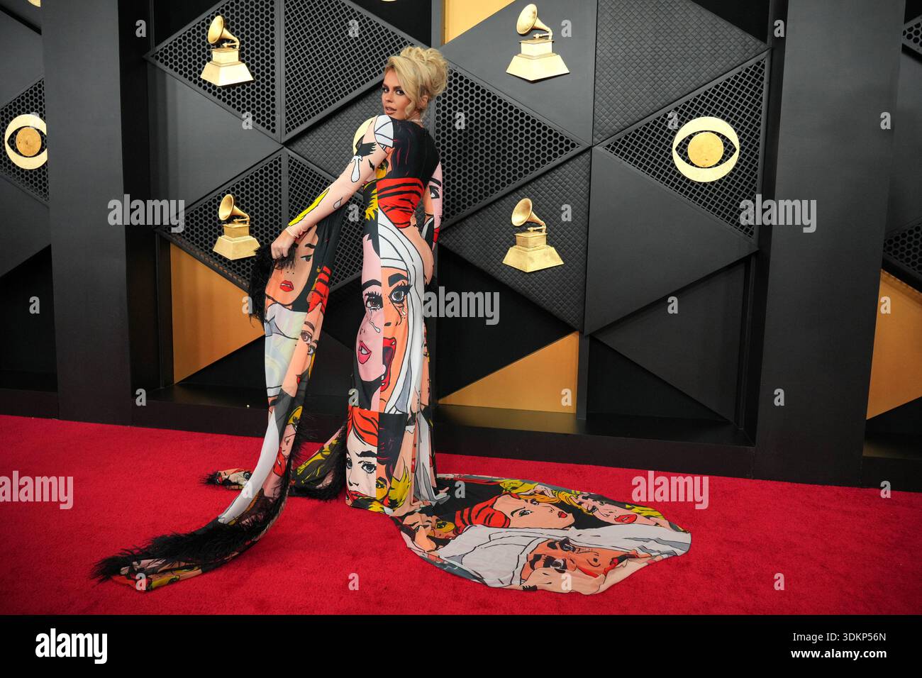 Tallia Storm arrives at the 68th annual Grammy Awards on Sunday, Feb. 1 ...