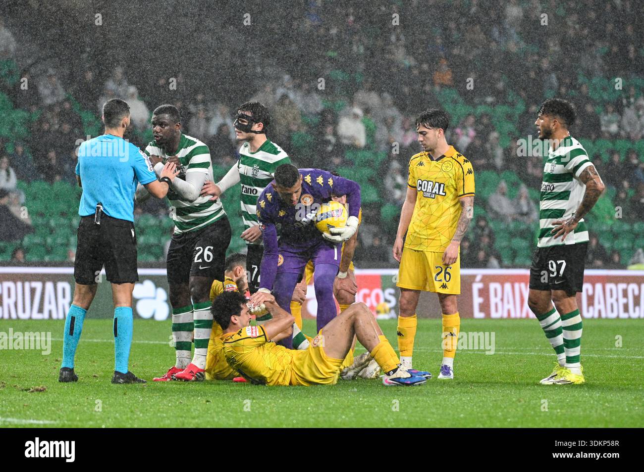Lisbon, Portugal. 1 February 2026. Sporting CP against Nacional for the ...