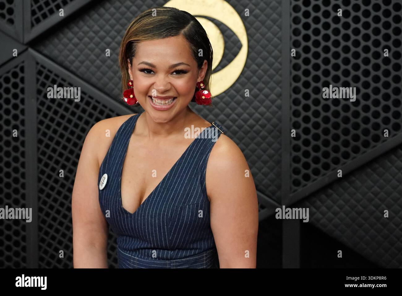 Jordan Tyson arrives at the 68th annual Grammy Awards on Sunday, Feb. 1 ...