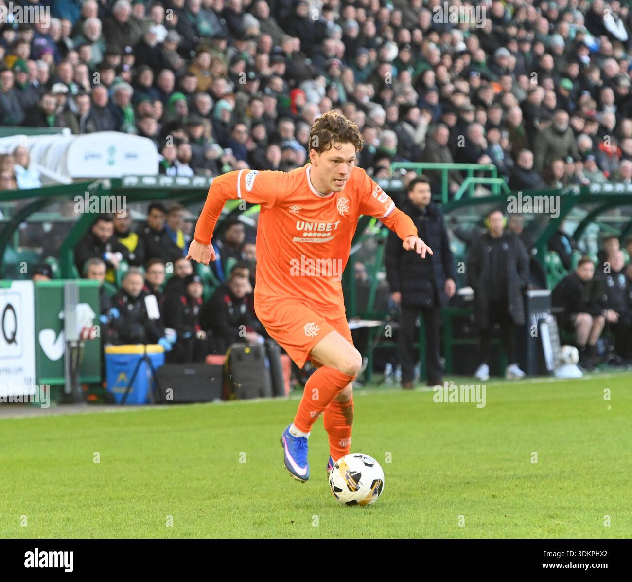 Easter Road Stadium .Edinburgh.Scotland.UK. 1st Feb 26, Scottish ...