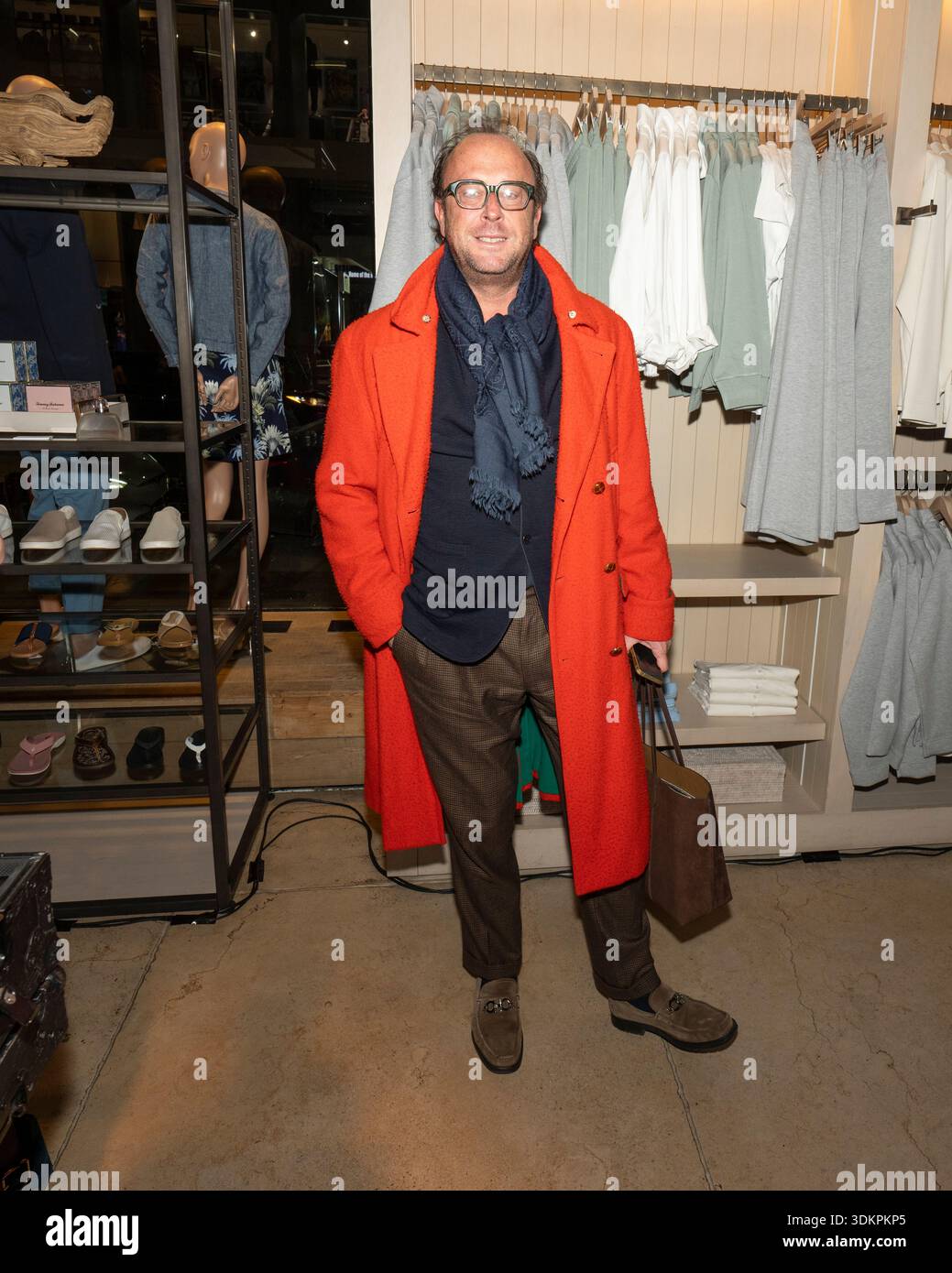 Enri Bruni attends The Blue Jacket Show for Zero Prostate Cancer ...