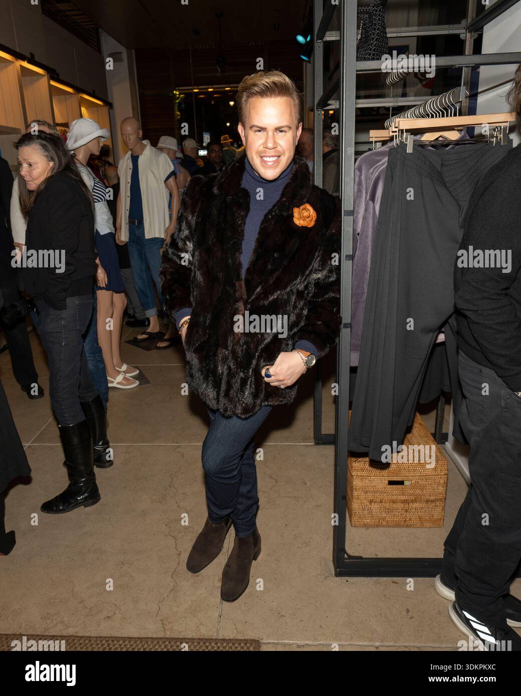 Andrew Werner attends The Blue Jacket Show for Zero Prostate Cancer ...