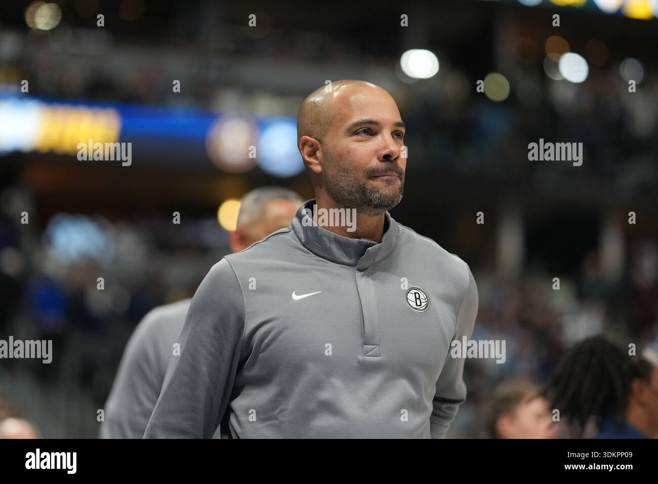 Brooklyn Nets head coach Jordi Fernandez in the second half of an NBA ...