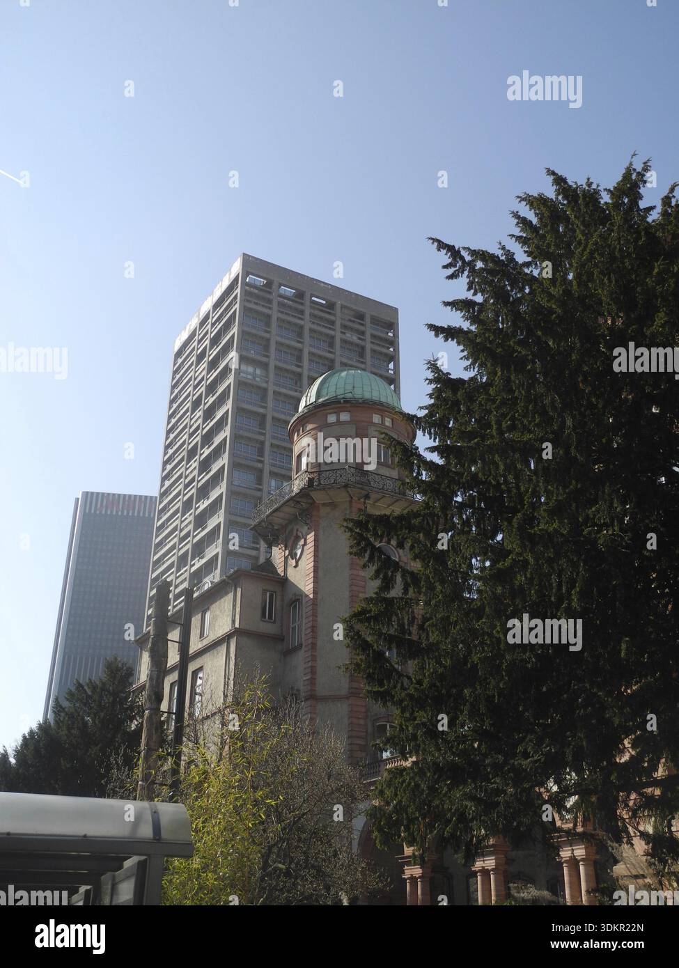 AFE tower, Frankfurt, university, tower, skyscraper, house, building ...