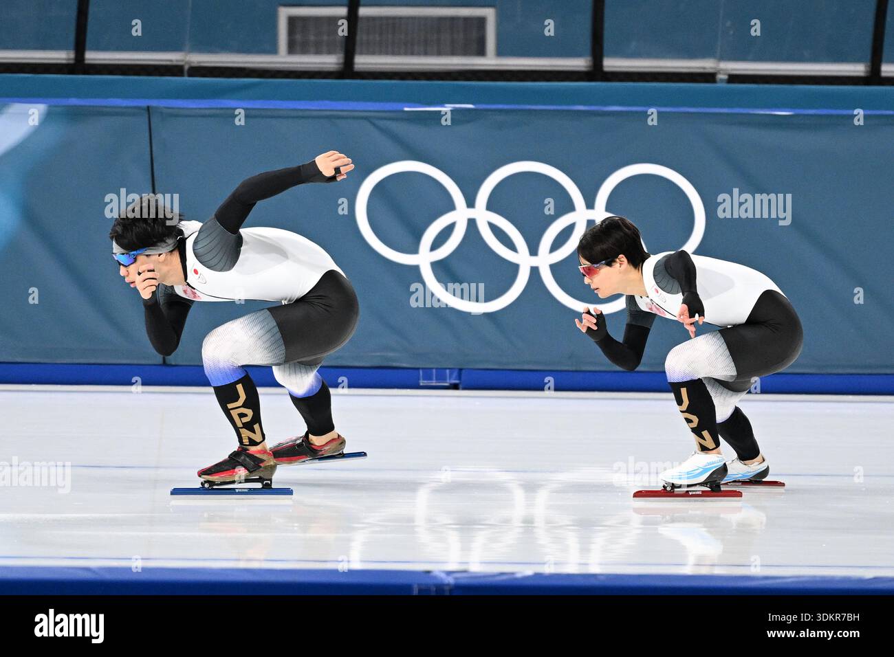 (L-R) Katsuhiro Kuratsubo (JPN), Rio Yamada (JPN), FEBRUARY 1, 2026 ...