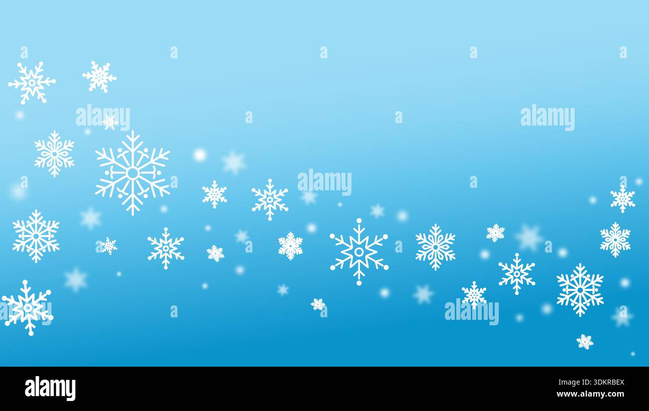 Soft falling snow texture on Stock Vector Images - Alamy