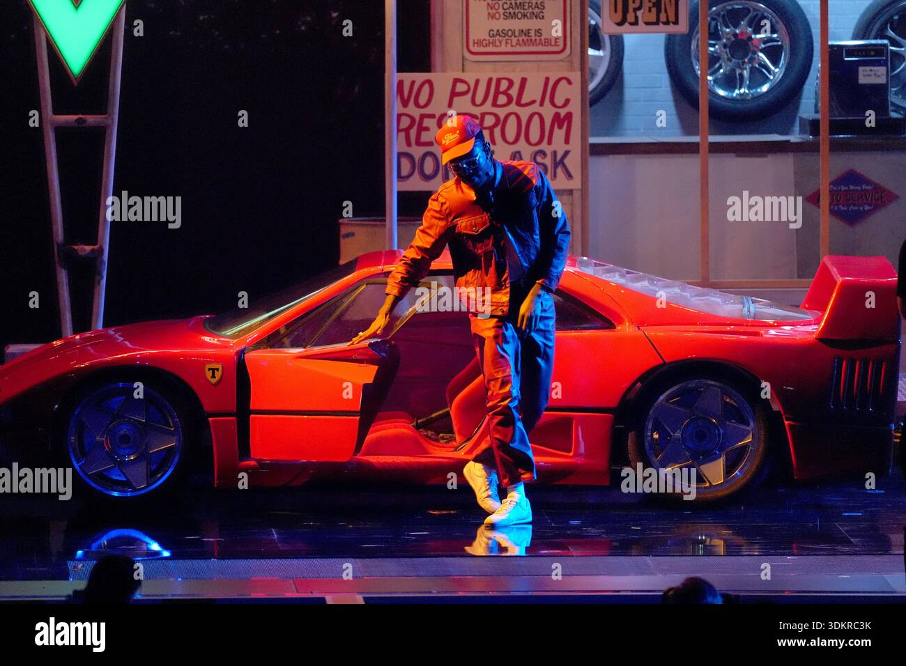 Tyler, The Creator performs during the 68th annual Grammy Awards on ...