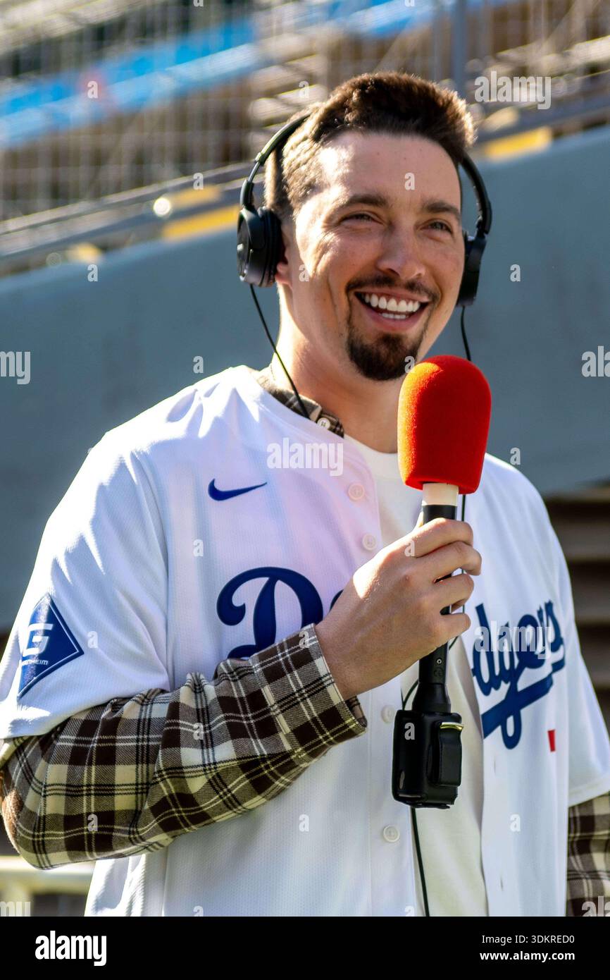 Los Angeles Dodgers pitcher Blake Snell (7) at the Los Angeles Dodgers ...