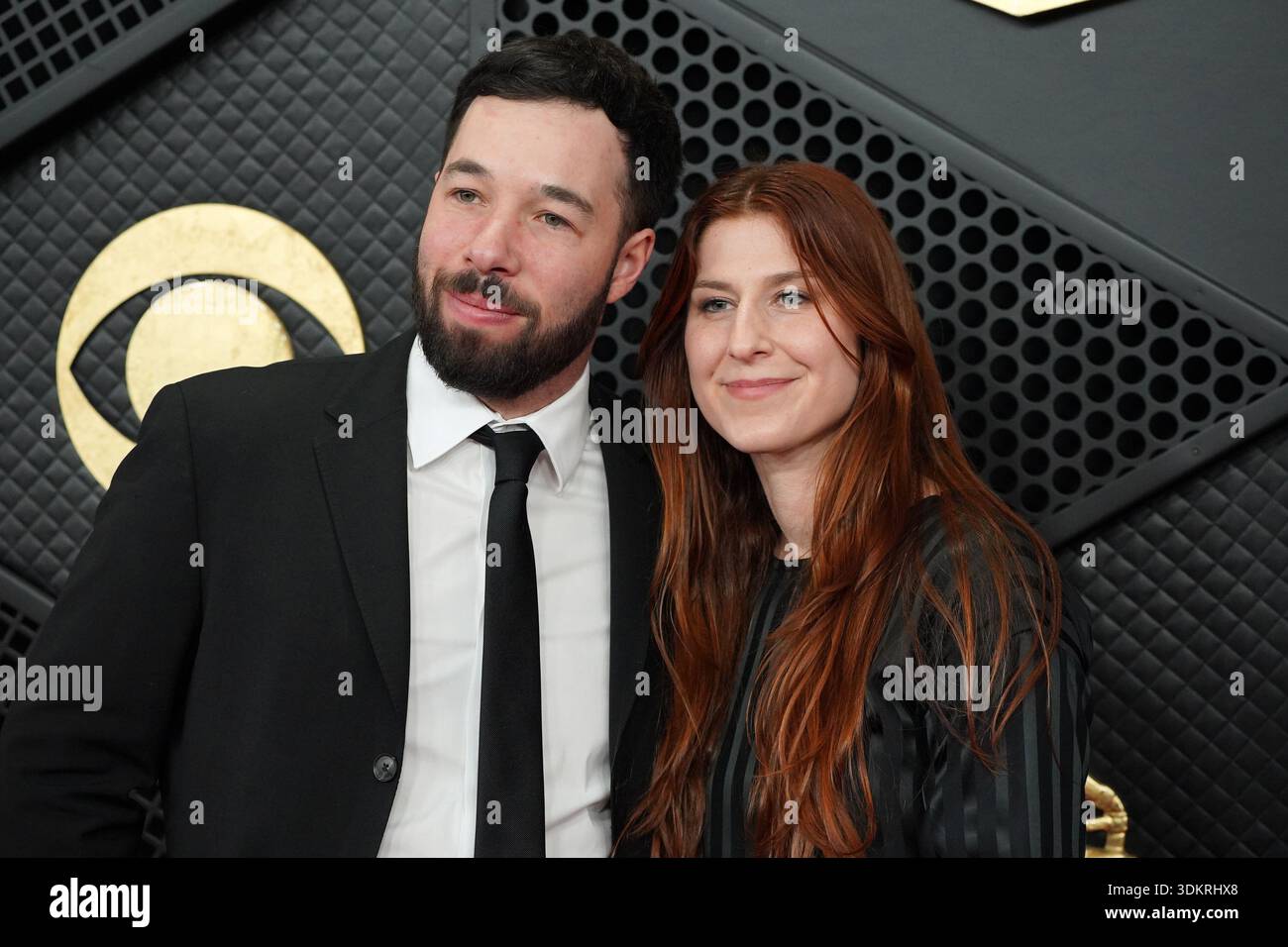 Pablo Feldman, left, and Sophia Sabella arrive at the 68th annual ...
