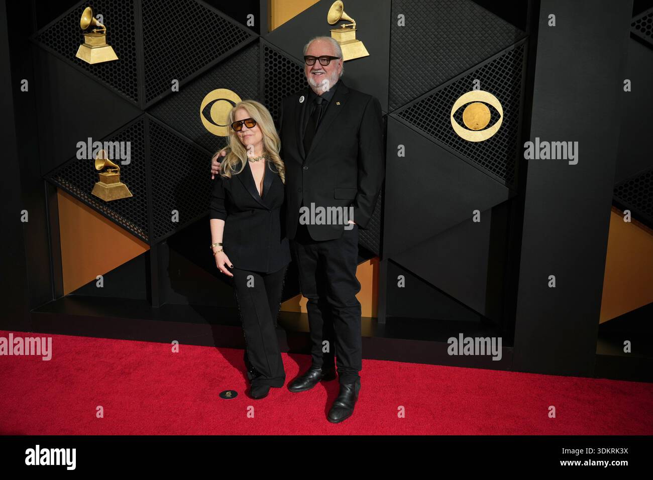 From left, Sharyn Felder and Will Bratton arrive at the 68th annual ...