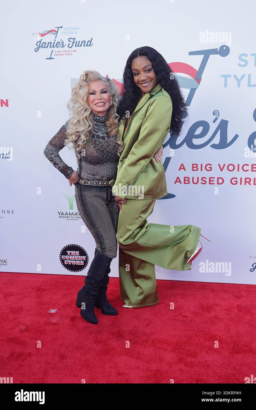 Suzan Hughes and Tiffany Haddish attend the 7th Annual Jam For Janie ...