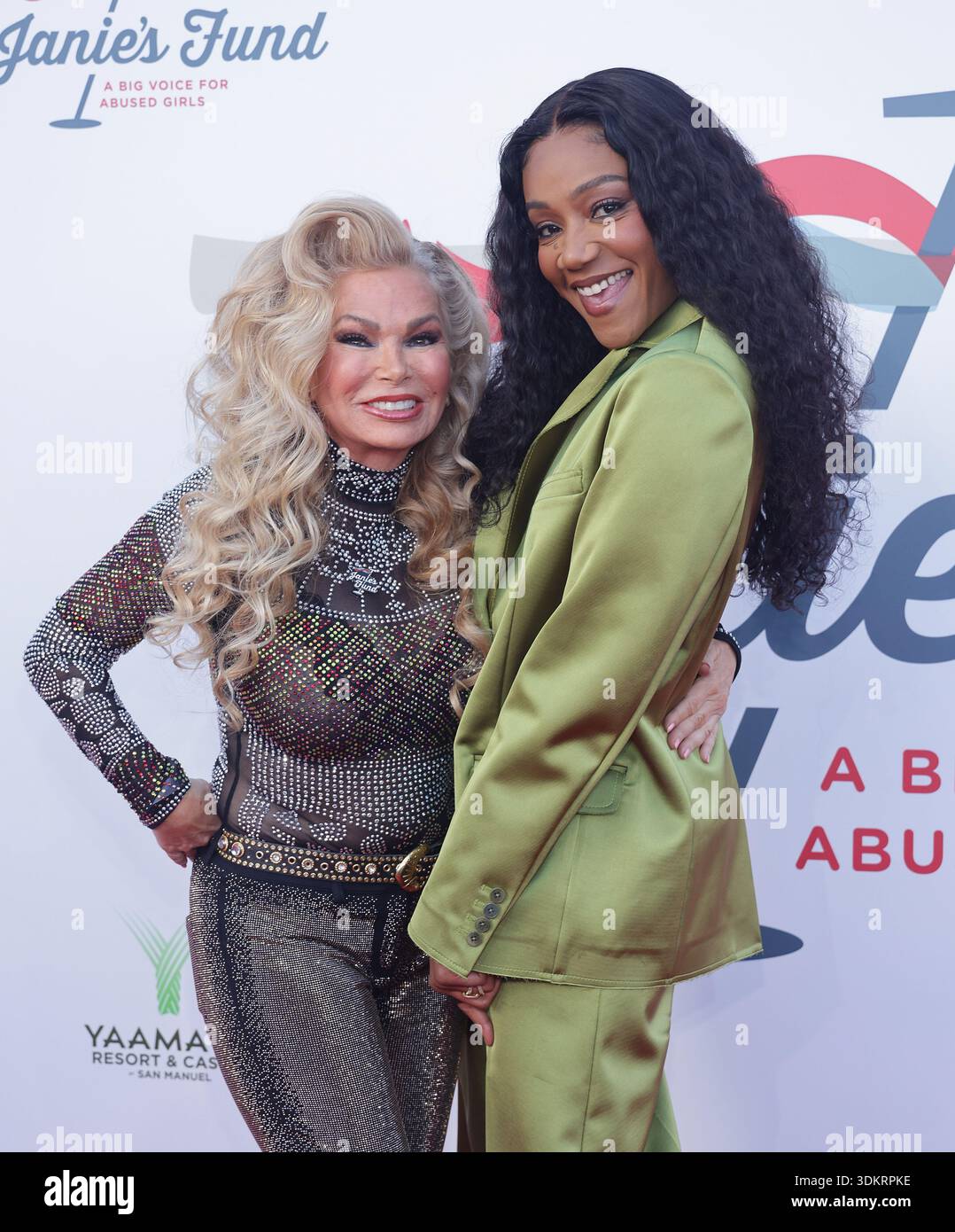 Suzan Hughes and Tiffany Haddish attend the 7th Annual Jam For Janie ...