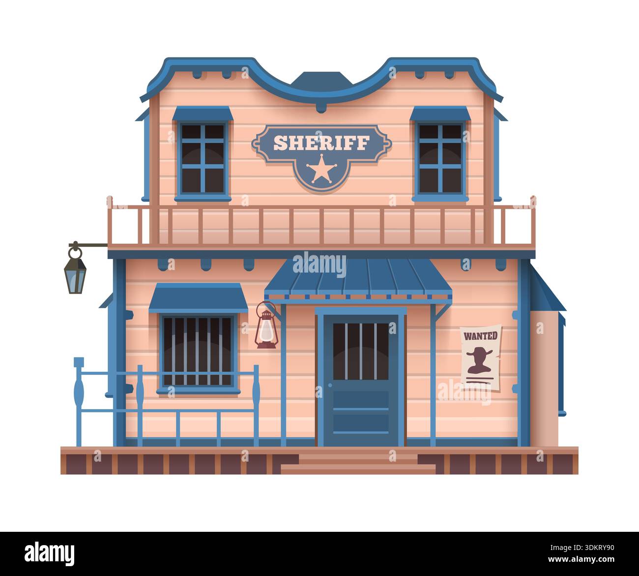 Old sheriff station jail hi-res stock photography and images - Alamy