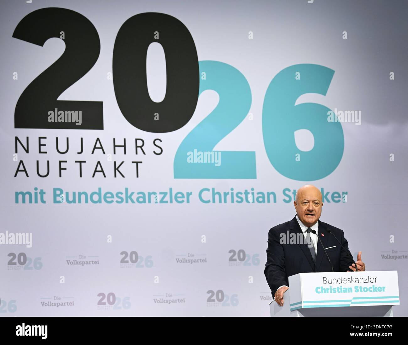 Chancellor Christian Stocker (ÖVP) on Friday, 30 January 2026, at the ...