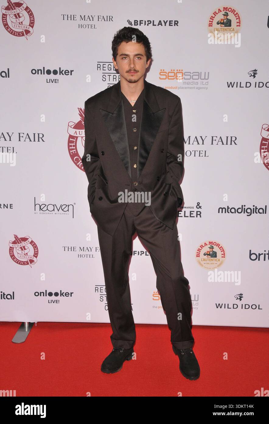 Timothee Chalamet at the London Critics' Circle Film Awards 2026, The ...