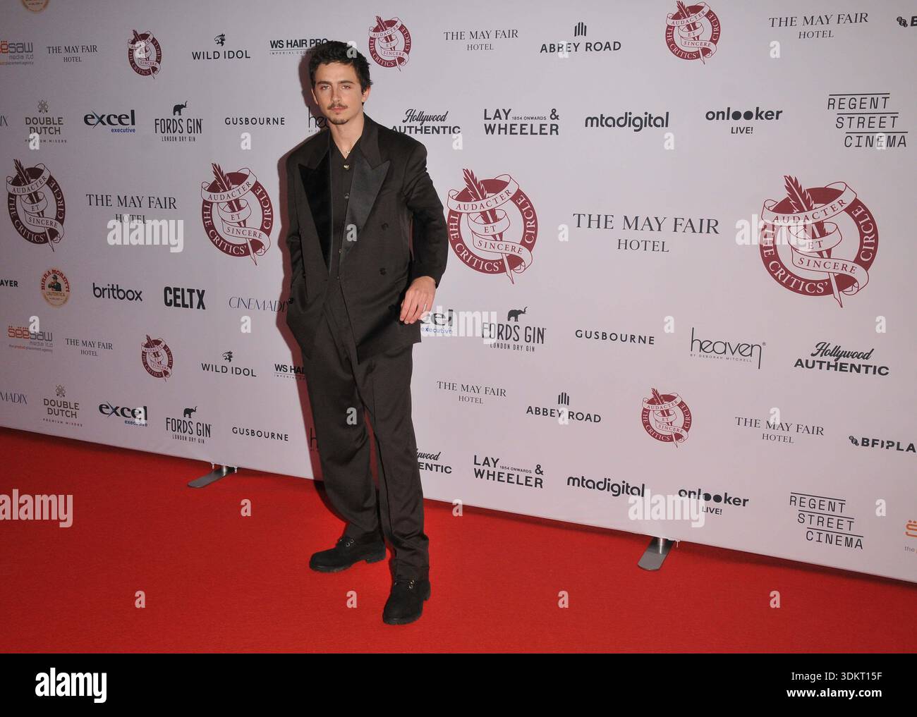 Timothee Chalamet at the London Critics' Circle Film Awards 2026, The ...