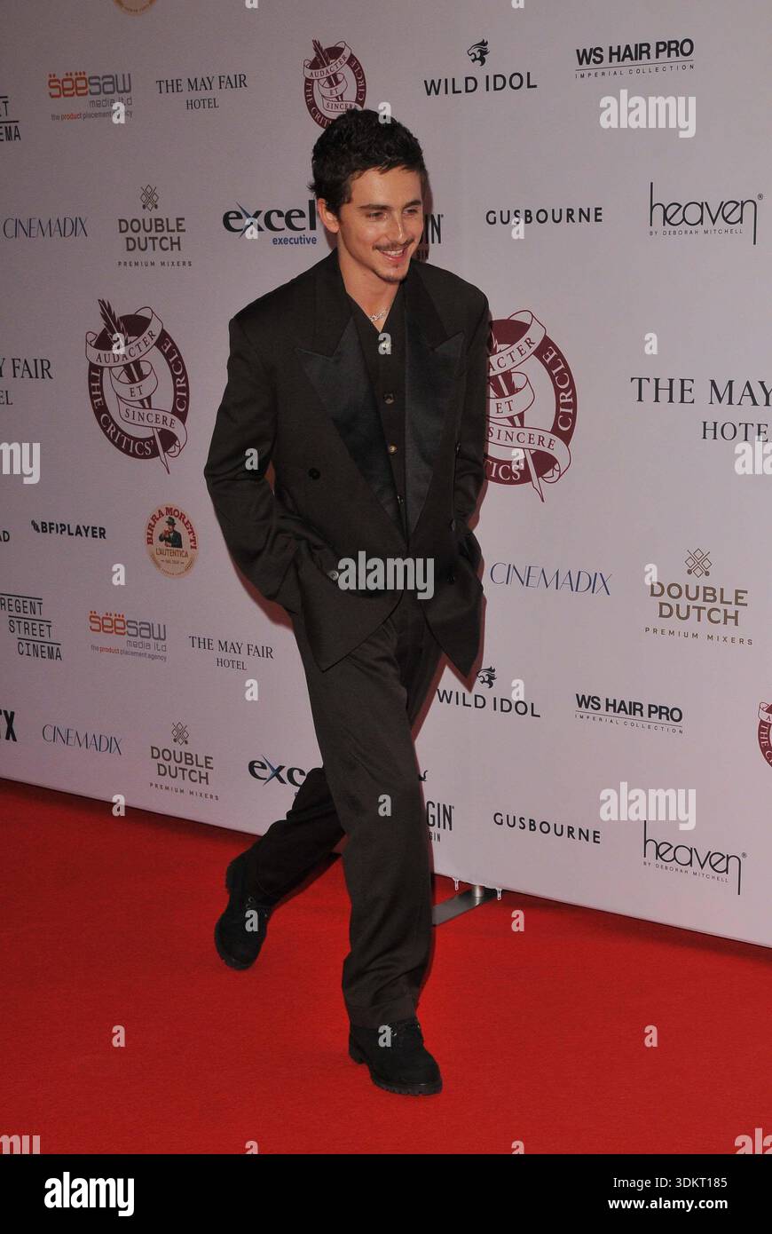 Timothee Chalamet at the London Critics' Circle Film Awards 2026, The ...