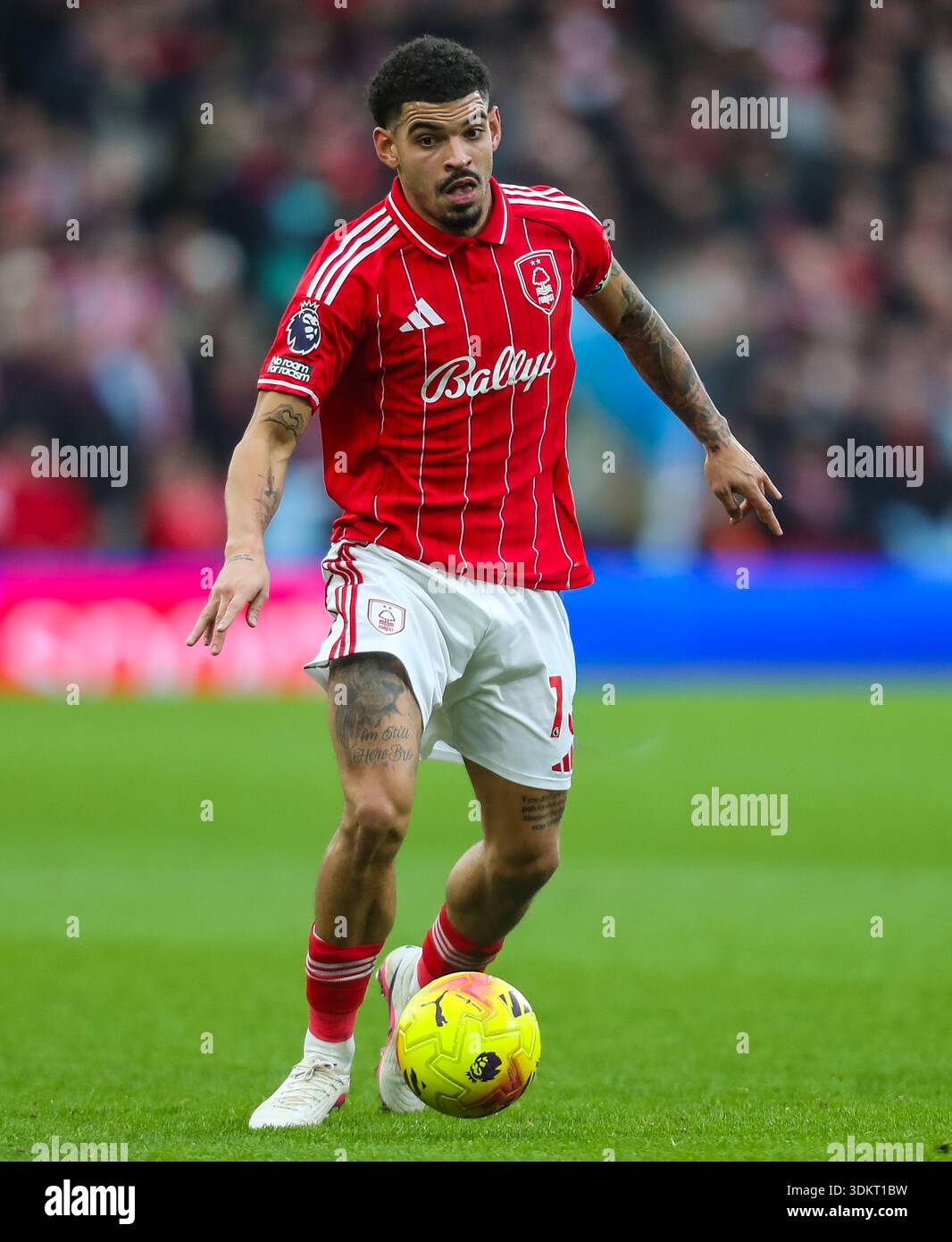 Nottingham Forest's Morgan Gibbs-White during the Premier League match ...
