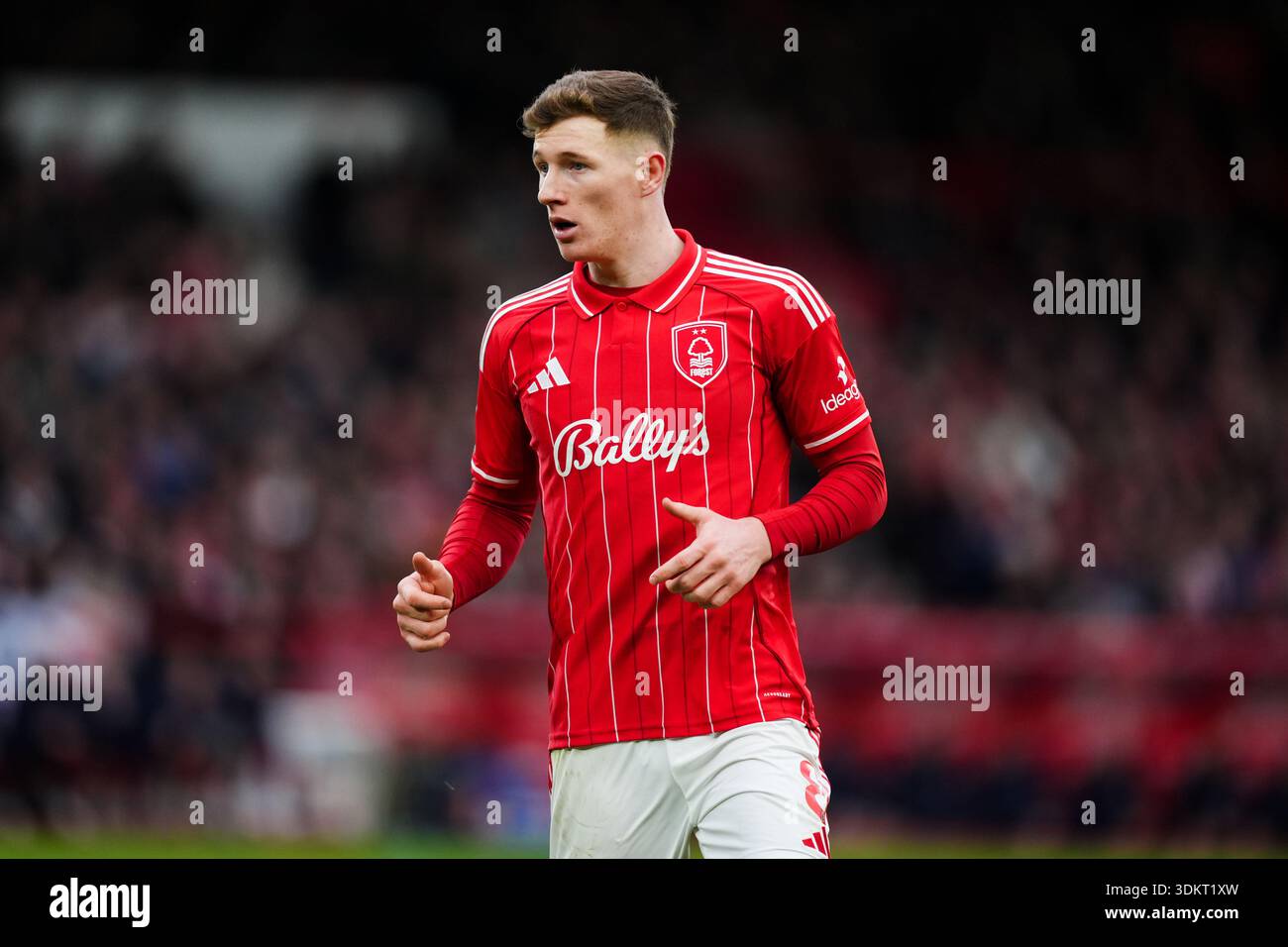 Nottingham Forest's Elliot Anderson during the Premier League match at ...
