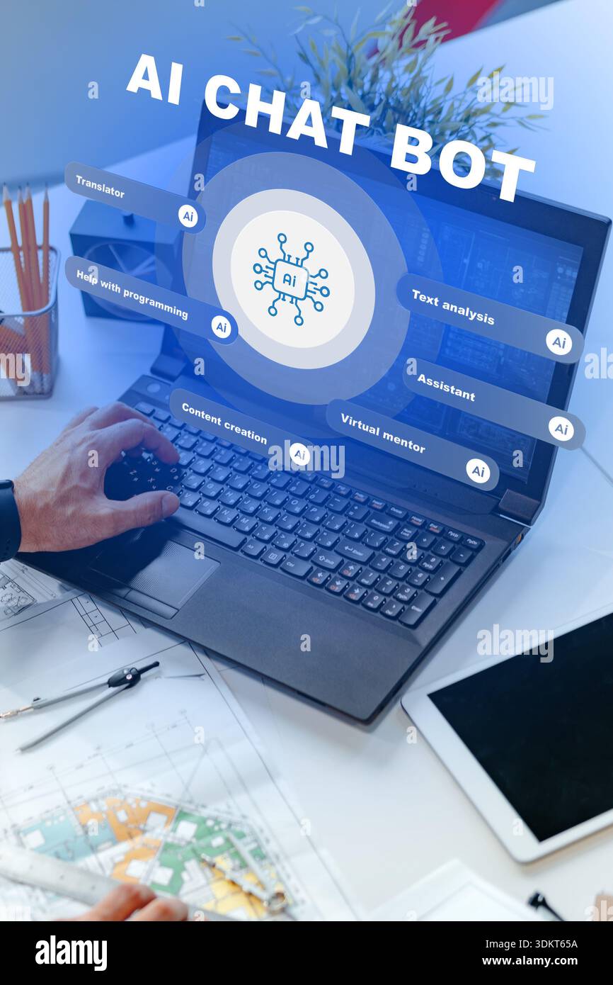 Exploring ai chat bot hi-res stock photography and images - Alamy