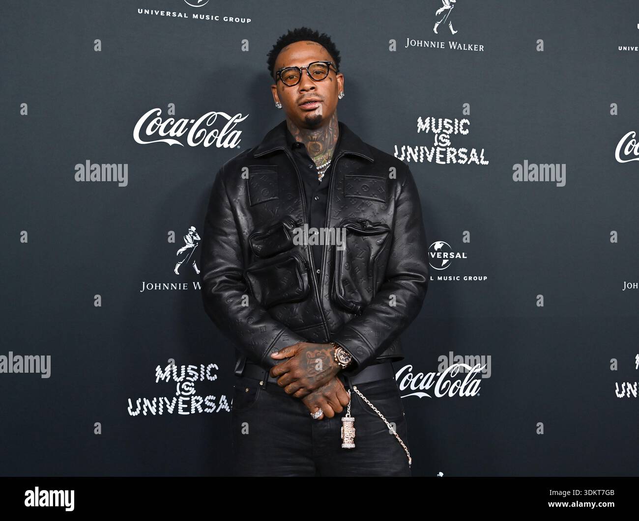 Moneybagg Yo arriving to Universal Music Group’s After Party ...