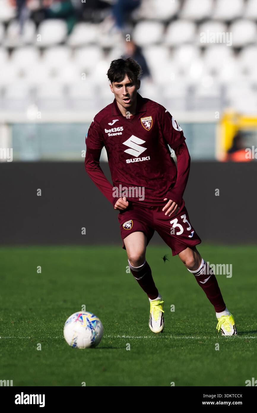 Rafel Obrador of Torino FC in action during the Serie A football match ...