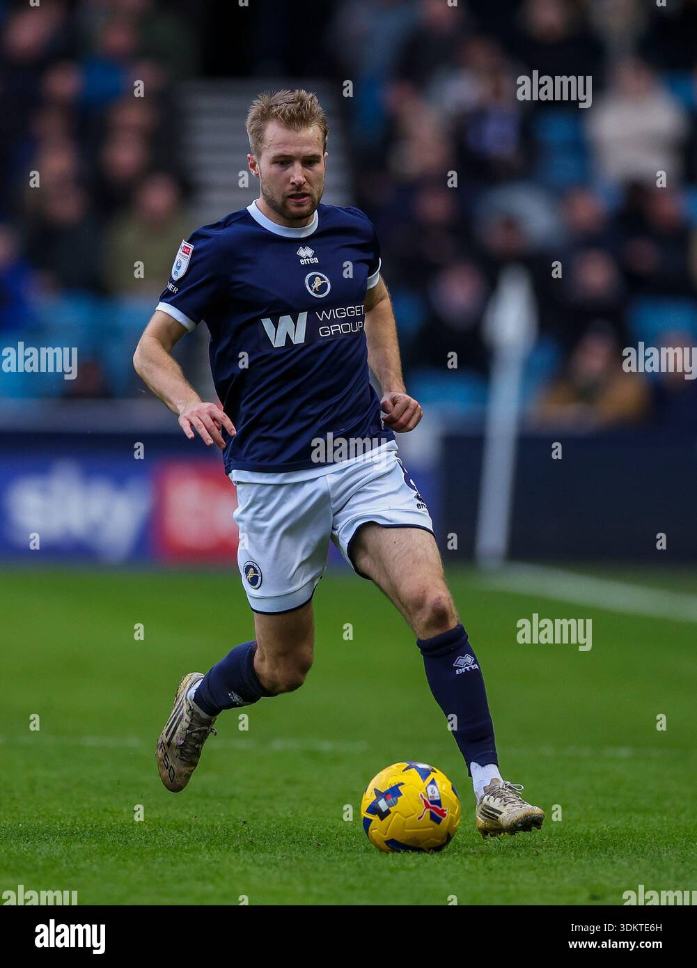 Millwall's Billy Mitchell in action during the Sky Bet Championship ...