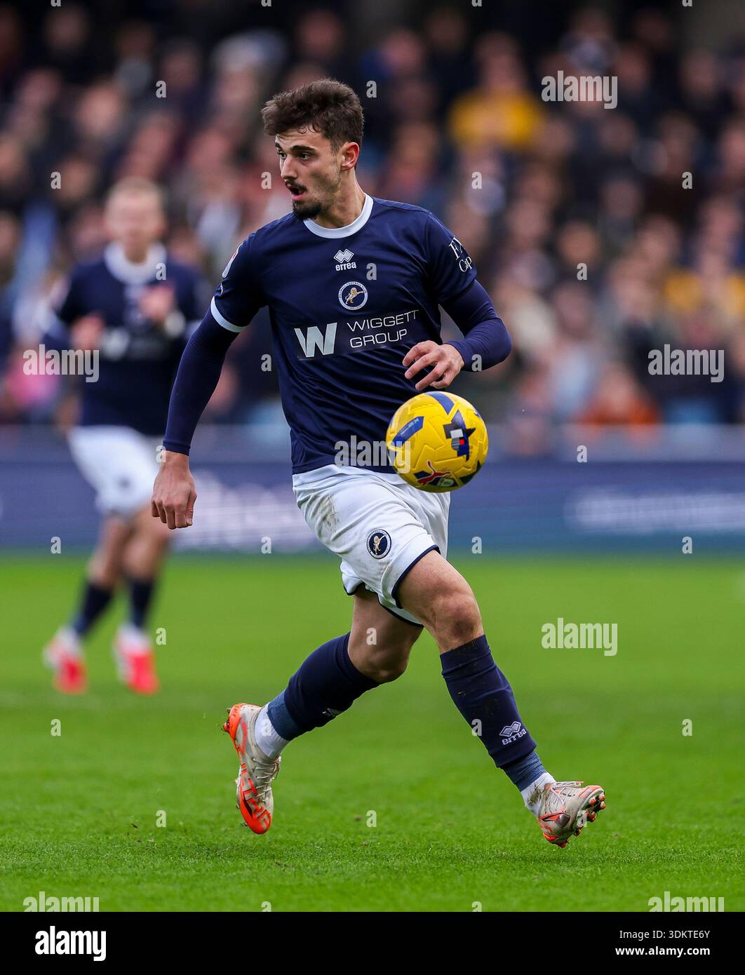 Millwall's Mihailo Ivanovic in action during the Sky Bet Championship ...