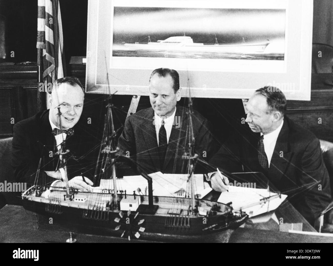 W. Kenneth Davis of the United States Atomic Energy Commission ...
