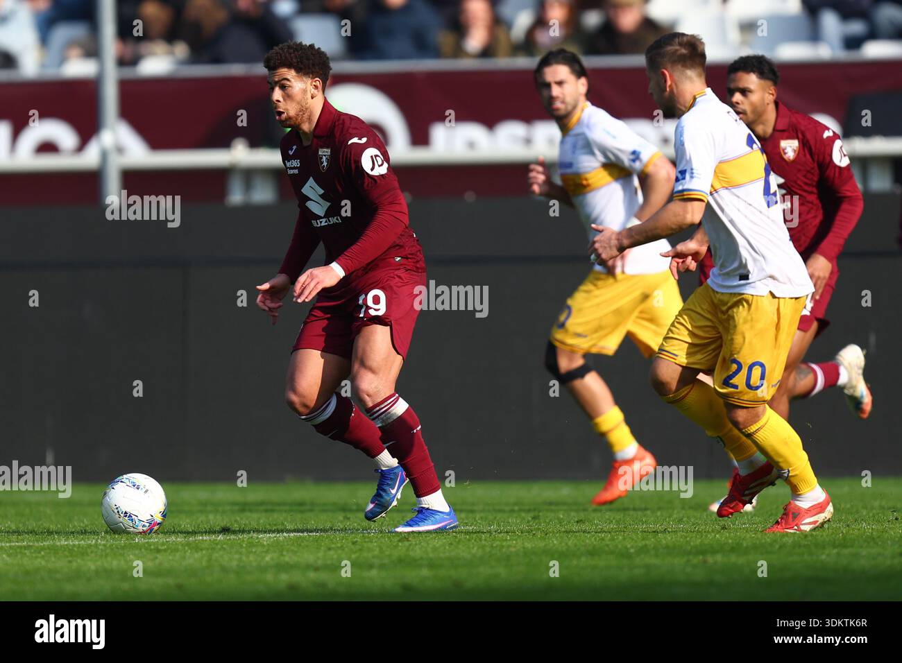 Che Adams of Torino Fc in action during the Serie A match beetween ...
