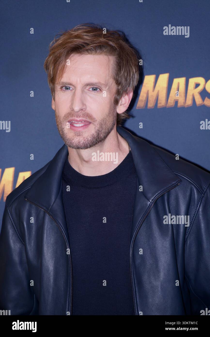 Paris, France. 1st Feb, 2026. Philippe Lacheau attends the MARSUPILAMI ...