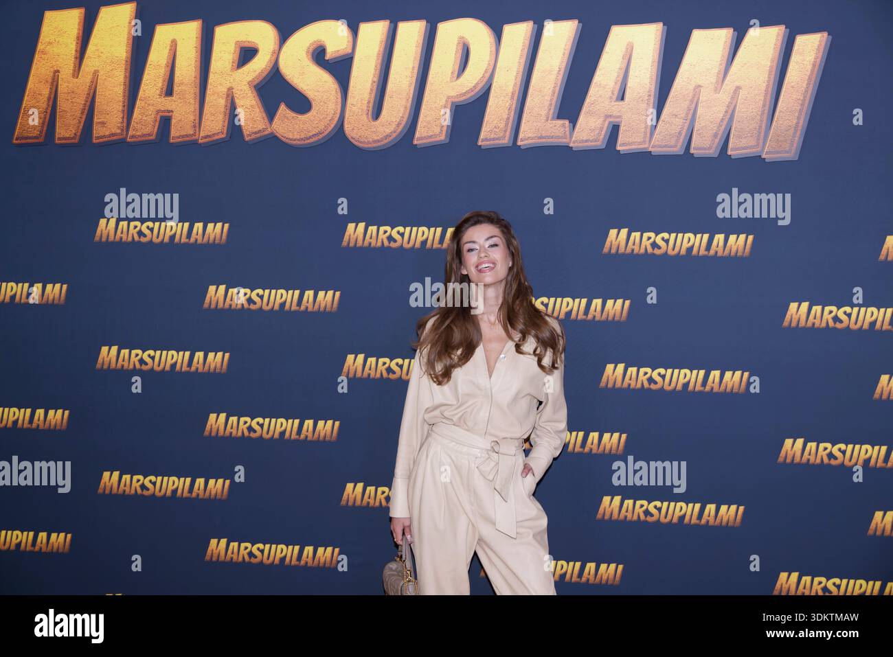 Paris, France. 1st Feb, 2026. Polina Rushe attends the MARSUPILAMI ...