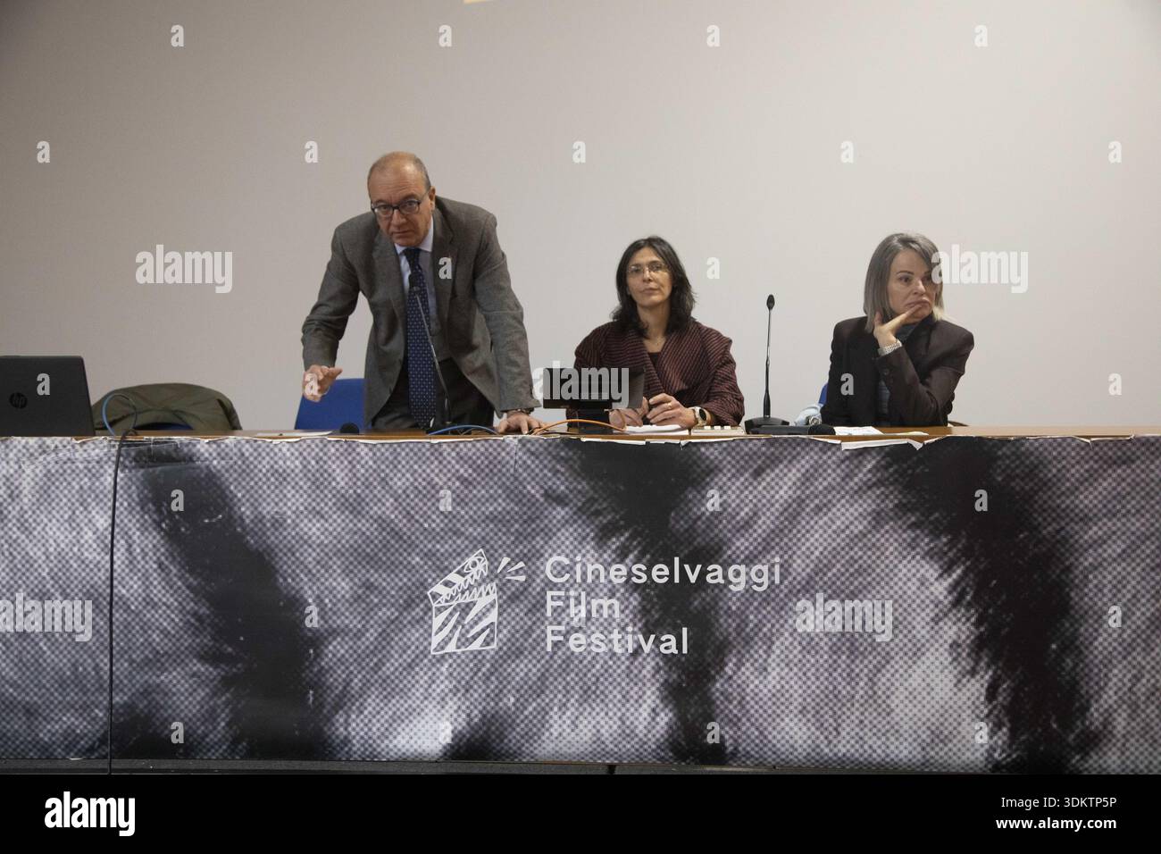 Milan, IPSOS Albe Steiner, visit of the Minister of Education and Merit ...