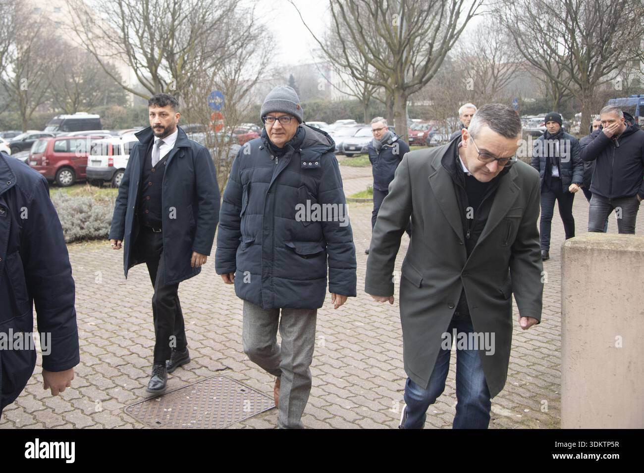 Milan, IPSOS Albe Steiner, visit of the Minister of Education and Merit ...