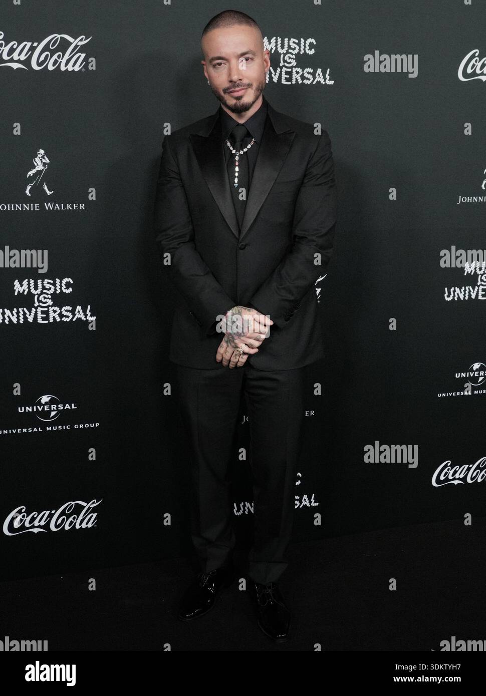 J Balvin at the Universal Music Group Grammy Awards After Party held at ...