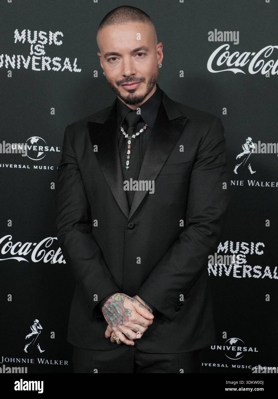 J Balvin at the Universal Music Group Grammy Awards After Party held at ...