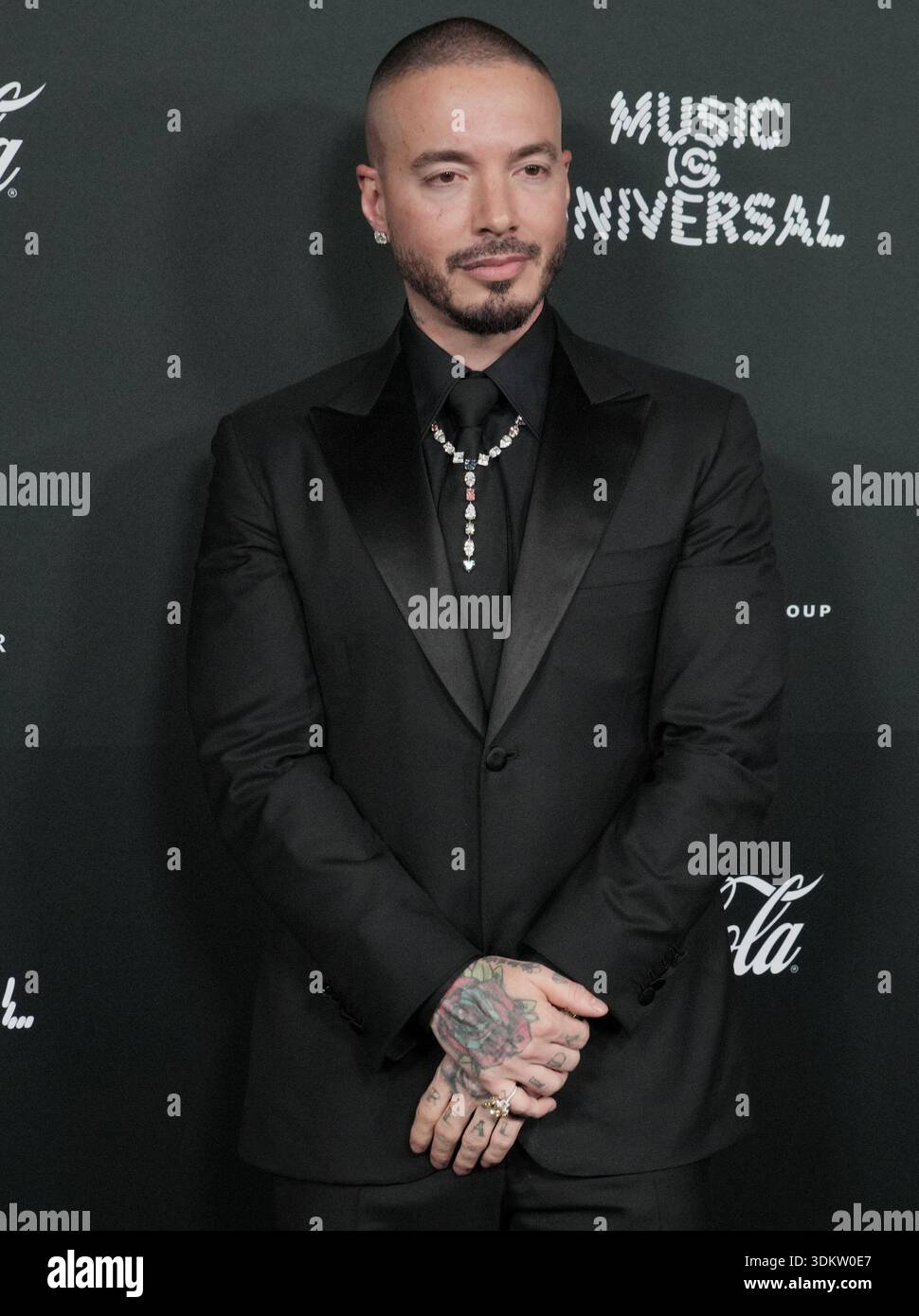 J Balvin at the Universal Music Group Grammy Awards After Party held at ...