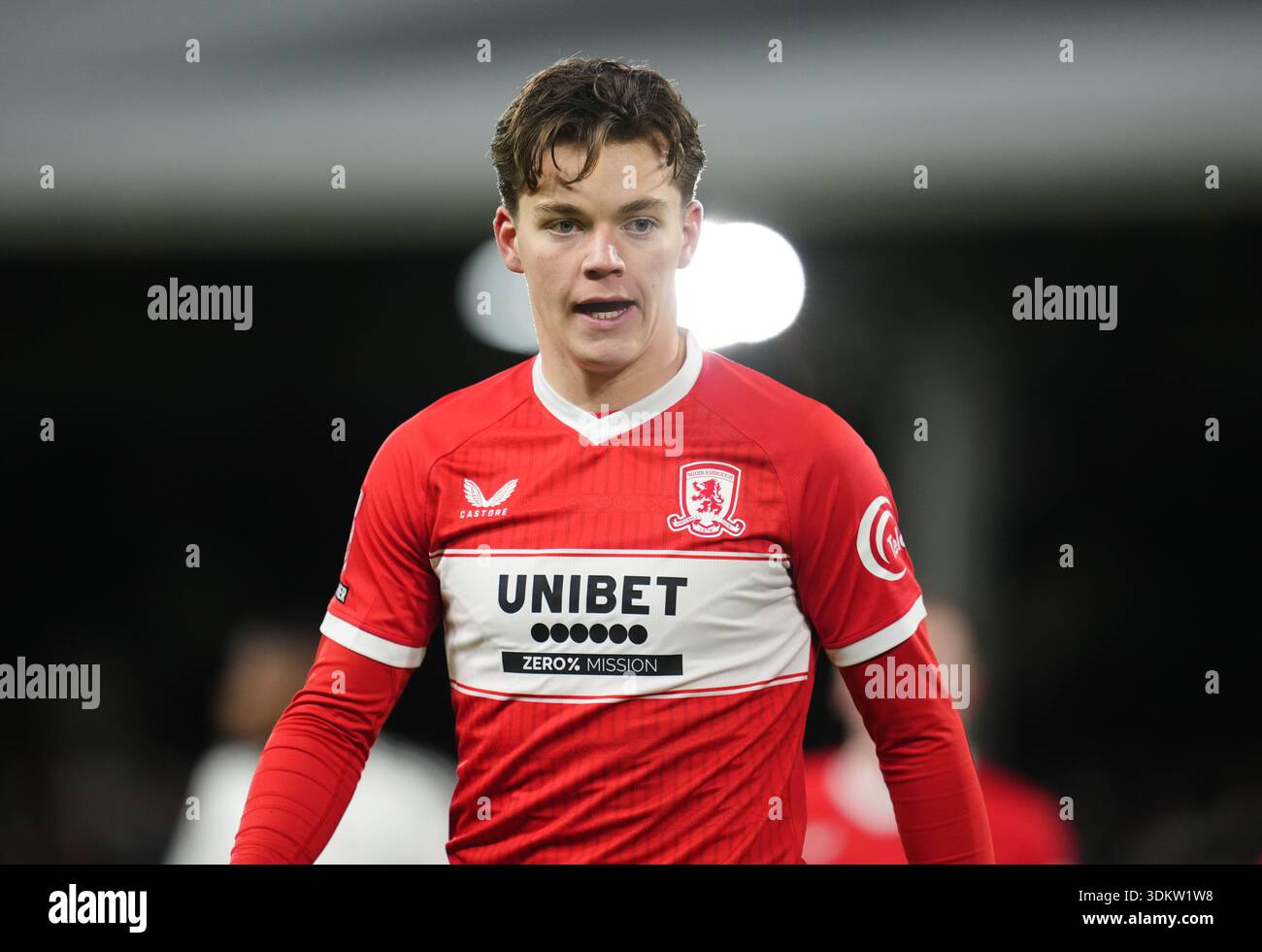 File photo dated 10-01-2026 of Middlesbrough's Sverre Nypan. Midfielder ...