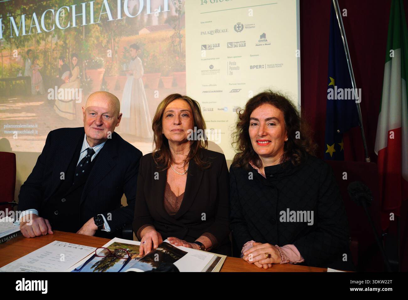 Milan, Preview of the Macchiaioli Exhibition at Palazzo Reale, in the ...