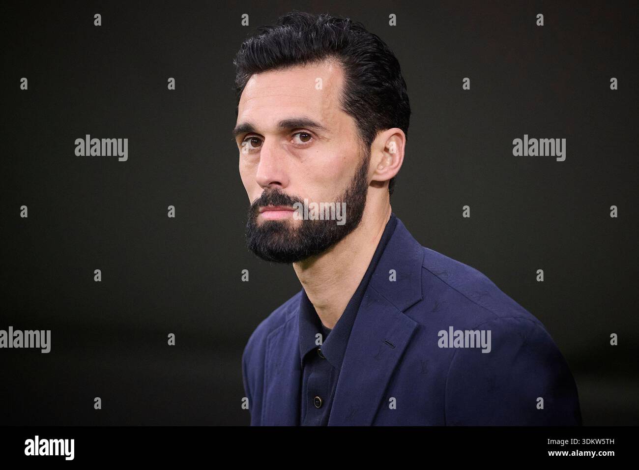 Real Madrid CF’s coach Alvaro Arbeloa during La Liga match. February 1 ...