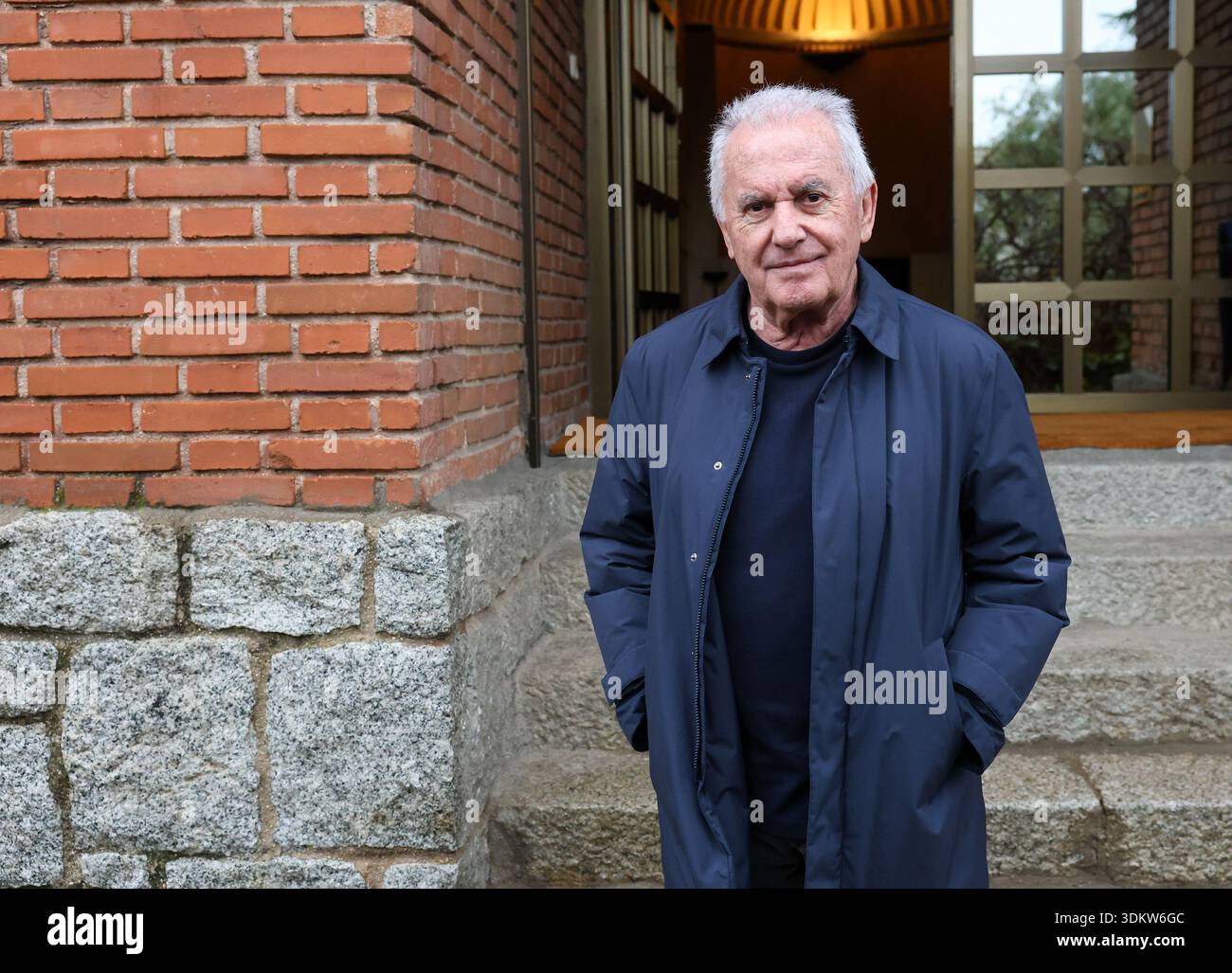 Singer Víctor Manuel poses for Europa Press, 2 February 2026, in Madrid ...